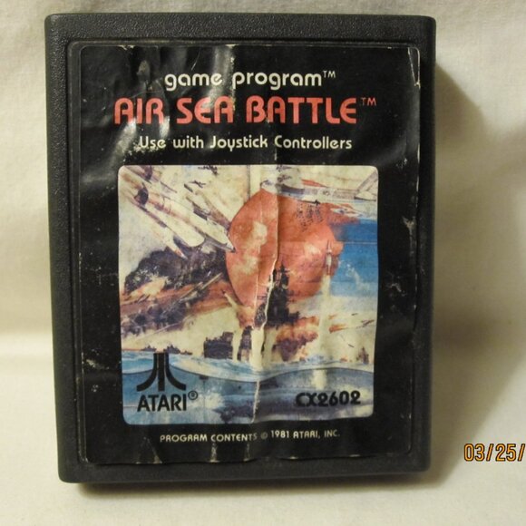 Vintage | Video Games & Consoles | 981 Atari Video Game Air Sea Battle ...